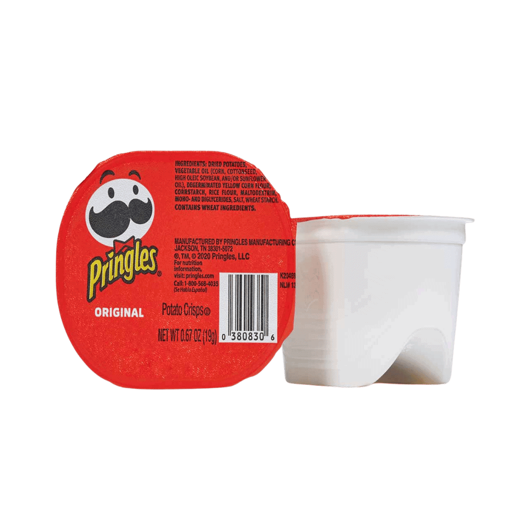 Pringles Original Potato Crisps – 19g Cup Snack Delight