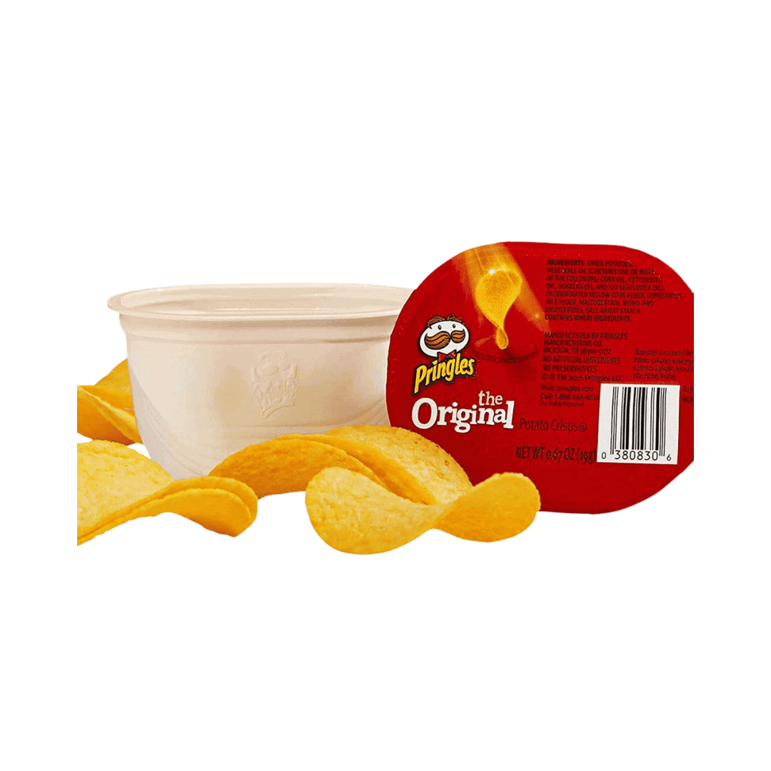 Pringles Original Potato Crisps – 19g Cup Snack Delight